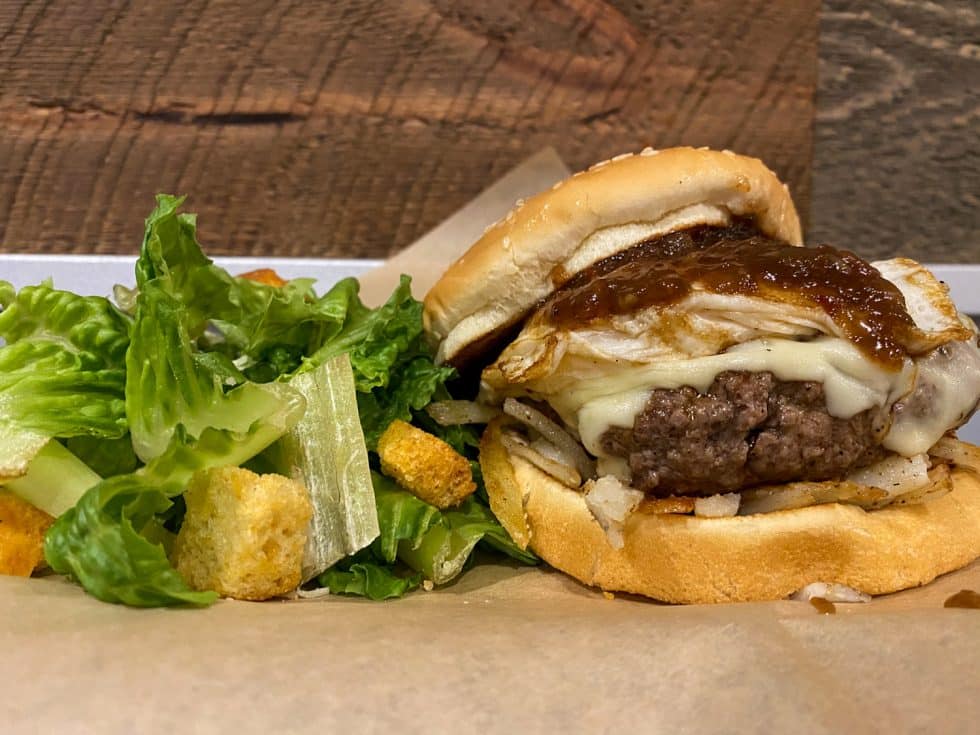 Slam Burger Special • Backyard Tap House
